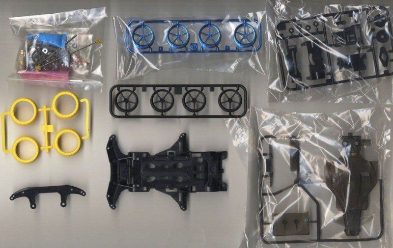Tamiya 95291 Black Special Super Avante Mini 4WD Kit